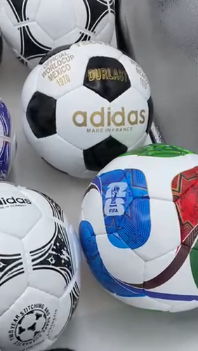 Adidas Fifa World Cup Vintage Mini Soccer Balls 9 Collectible Footballs ...