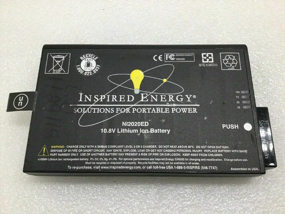 Inspired Energy NI2020ED Ni2020iK24 Lithium Battery 80066 10.8V Ni2020 ...