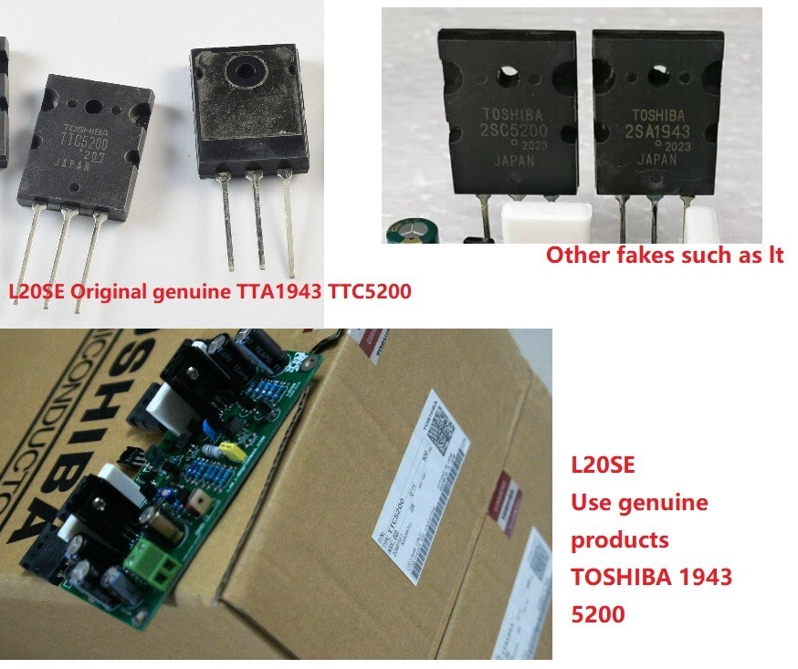 1pair L20 SE Power Amplifier Board Dual Toshiba 2SA1943 2SC5200 AMP | eBay
