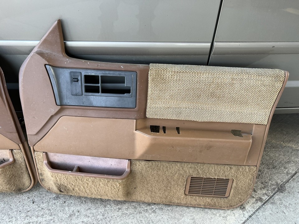 1988-1993 CHEVY/GMC S10 TRUCK AND BLAZER POWER DOOR PANELS TAN/BROWN ...