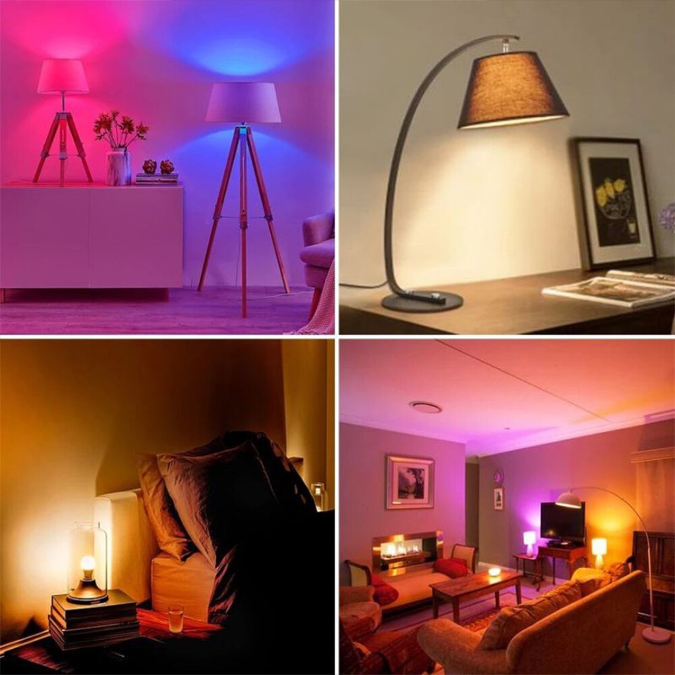 10W 15W 20W RGB LED Light Bulb E27 16 Color Changing Lamp Light Remote ...