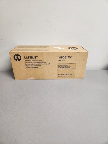 HP W9061MC Cyan TONER CARTRIDGE CLJ MANAGED E55040DW MFP E57540 | eBay