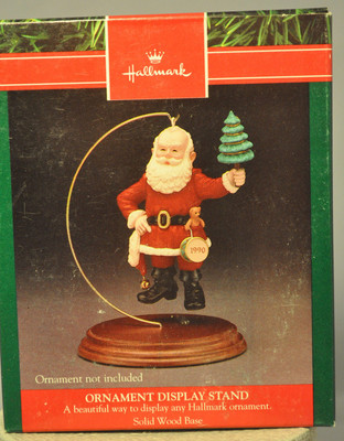 Hallmark - Ornament Display Stand - Solid Wood Base - Keepsake Ornament ...