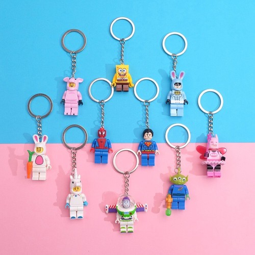 Exclusive Pink Fairy Batman Lego Keychain 2025 HOT Valentine's Day ...