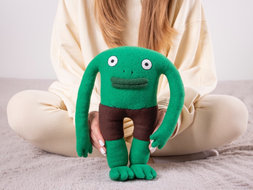 Glep Plush inspired by Smiling Friends plush Handmade Smiling Friends ...