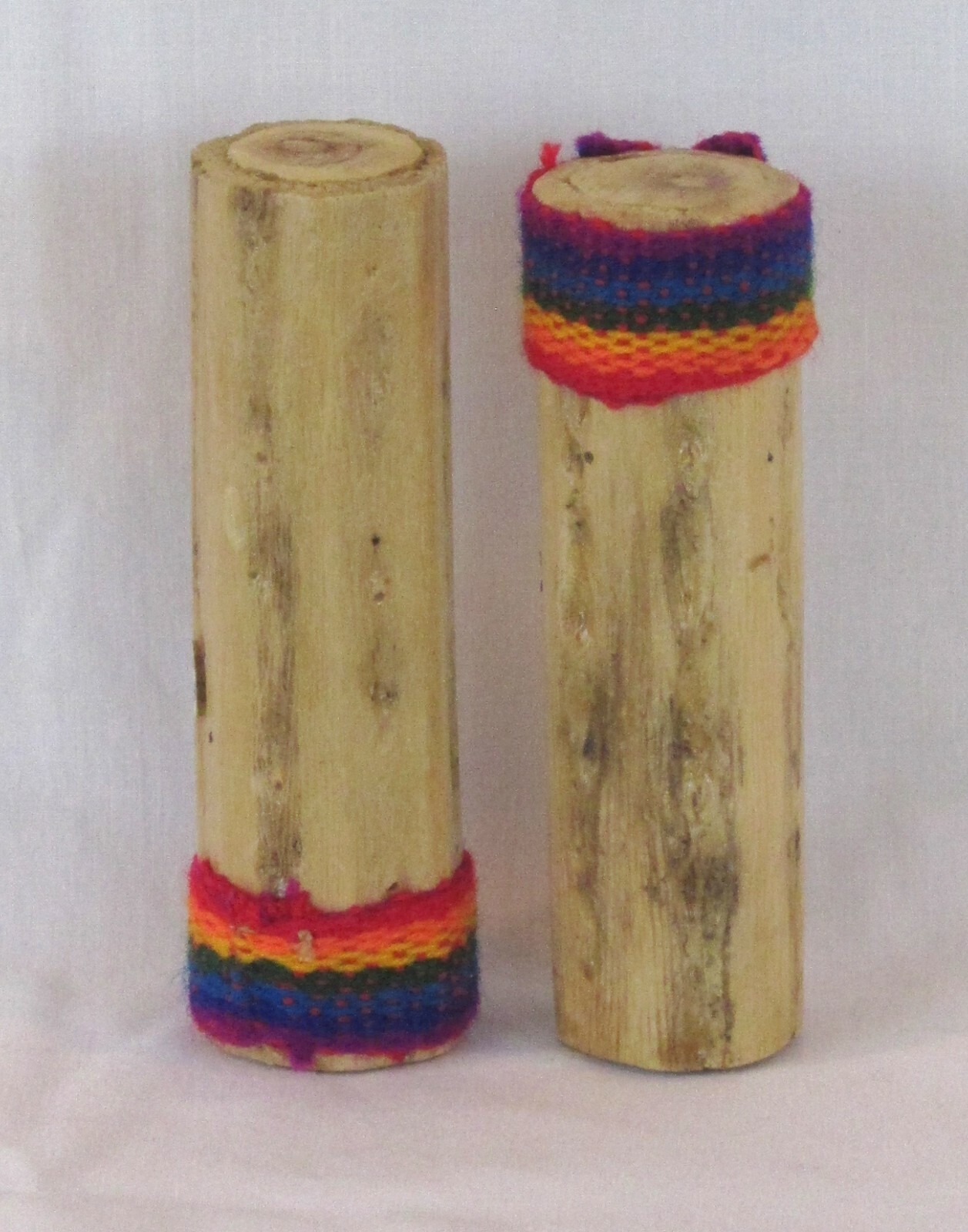 Pair of Peruvian Bamboo Musical Shakers Maraca Rattle Peru | eBay