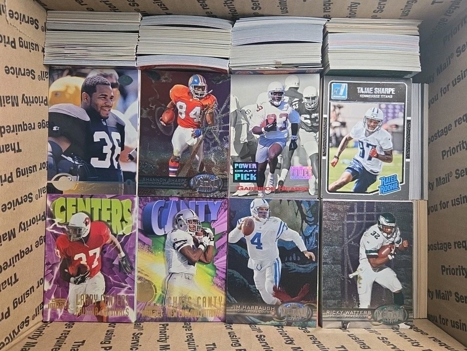 Medium Flat Rate Box / Sports Cards Lot / Base, RCs, Inserts & Stars ...