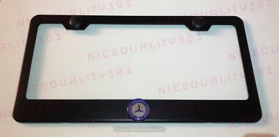 3D Mercedes Benz Stainless Steel Chrome Finished License Plate Frame | eBay