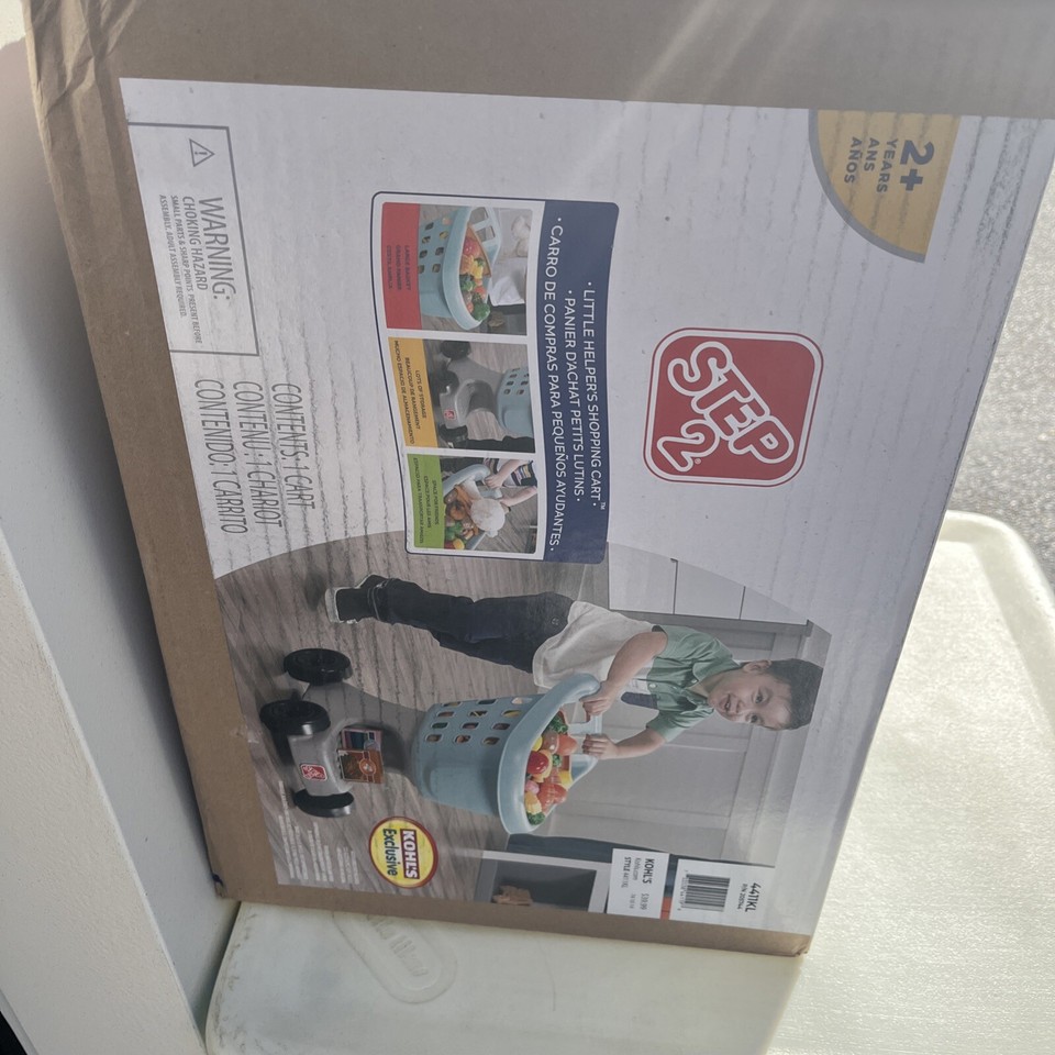 Step2 Little Helper's Shopping Cart - Blue Kohl’s Exclusive ...