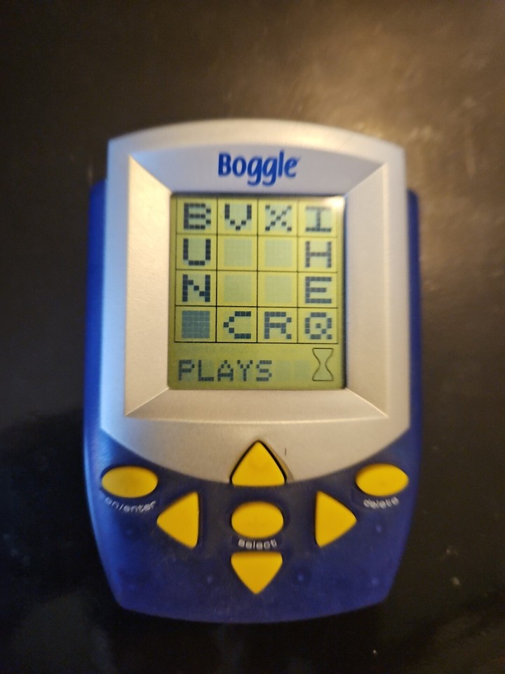 Hasbro Boggle Electronic Handheld Game Word Search 2002 | eBay