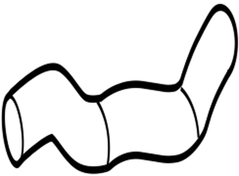 16571-31310 Toyota Hose, radiator, no.1 1657131310, New Genuine OEM ...