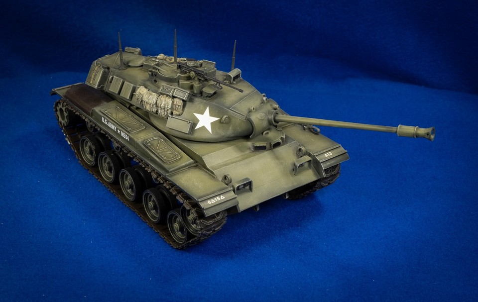 Renwall Models 1/32nd Scale M41 Walker Bulldog Built Model Super ...