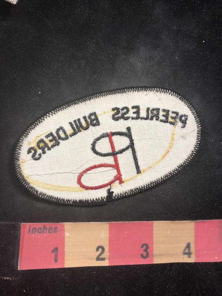 PB PEERLESS BUILDERS Advertising Patch 81V9 | eBay