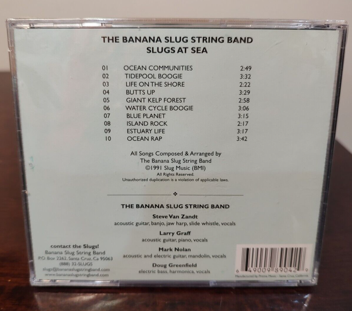 Slugs at Sea by Banana Slug String Band (CD, 2005) for sale online | eBay