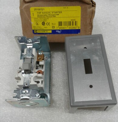 2510FG1 SQD FHP MANUAL STARTER NEW | eBay