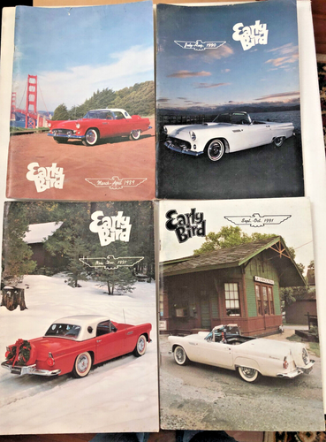 Vintage Early Bird Thunderbird Magazine 1989-91 FREE shipping | eBay