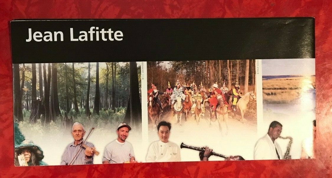 JEAN LAFITTE NATIONAL HISTORICAL PARK & RESV LOUISIANA OFFICIAL MAP ...