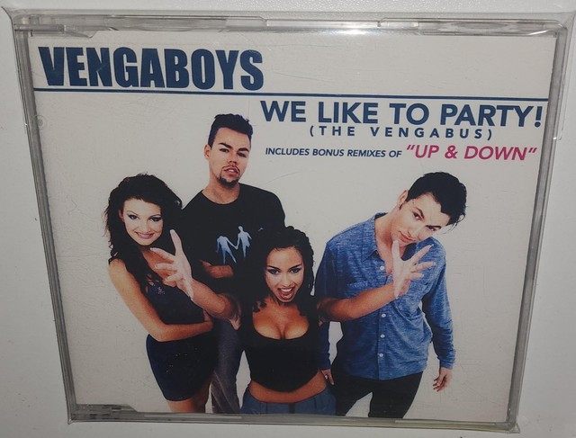 Vengaboys We Like to Party The Vengabus Cd-s Single Ships From Aus Zz4 ...