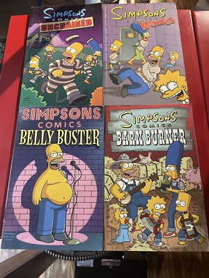 Simpsons Comic Books Lot Of 4 Contains Issues #36-#63 | eBay