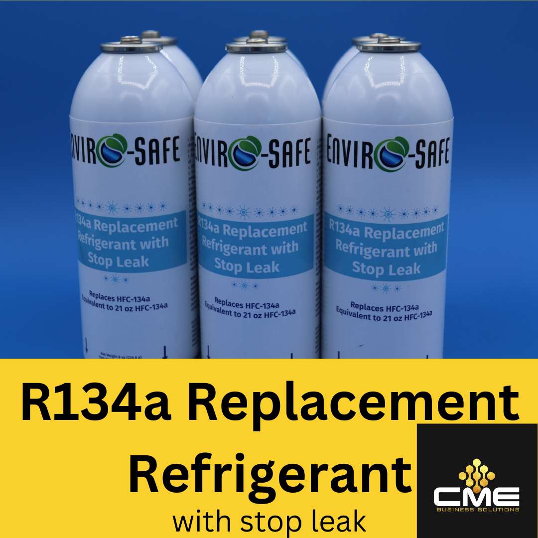 Envirosafe Auto AC R134a Replacement Refrigerant w Stop Leak 6 cans | eBay