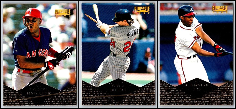 1997 Pinnacle (15) Card Lot - Running Low – Final Chance to Order Today ...