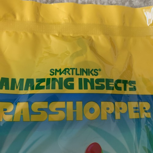 NEW Wendy's Kid's Meal Toy - Smartlinks Amazing Insects - Grasshopper ...