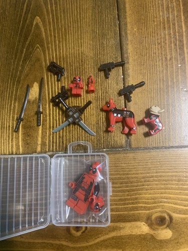 LEGO Marvel sh032 Deadpool Minifigure From 6866 – Pre-Owned, Excellent ...