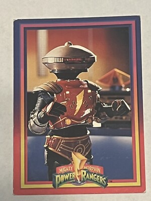 1994 Alpha 5 Power Ranger Trading Card | eBay