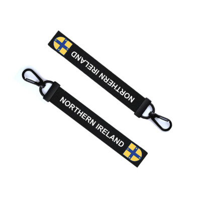 Northern Ireland Key Chain Keyring Luggage Tag Zipper Pull Bag Irish ...
