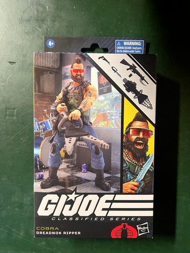 GI JOE Classified Series DREADNOK RIPPER #102 6" Action Figure ...