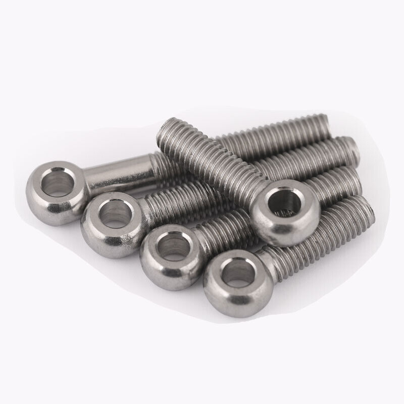 M10 M12 Longer Eyebolts 304 SS Lifting Eyebolts Eye screw eyelet O-ring ...