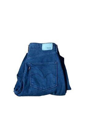 Levis Women’s Denim Jeans Size W27 L32 Grey Blue High Rise Skinny ...