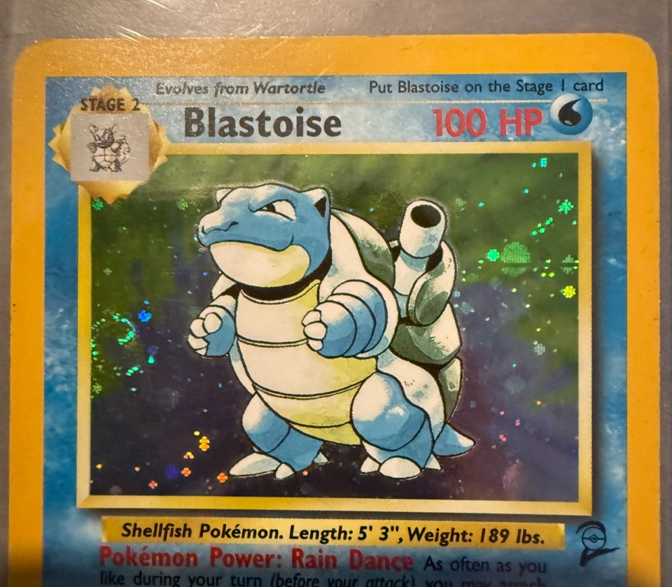 BLASTOISE POKEMN CARD WOTC BASE SET 2 HOLO NEAR MINT CONDITION | eBay UK