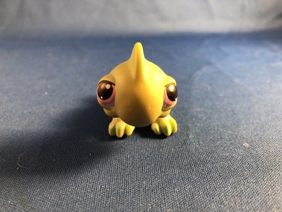 LPS Littlest Pet Shop #374 Green Lizard With Purple Eyes | eBay