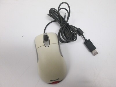 MICROSOFT X05-77975 OPTICAL USB AND PS/2 COMPATIBLE MOUSE USED | eBay