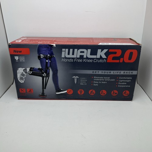 iWALKFree 2.0 Hands Free Crutch - Black for sale online | eBay