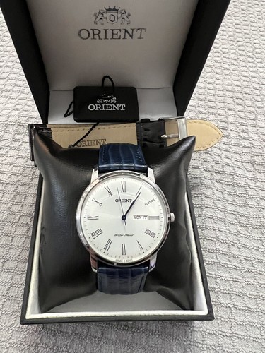Orient Capital 2, Quartz Silver Dial Dress Watch | eBay