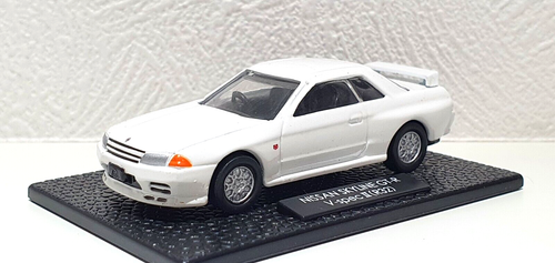 1/72 Bourbon NISSAN SKYLINE GT-R R32 V-SPEC II WHITE diecast car model ...