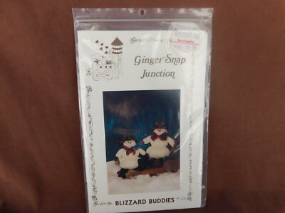 Blizzard Buddies Uncut Pattern Ginger Snap Junction 1991 | eBay