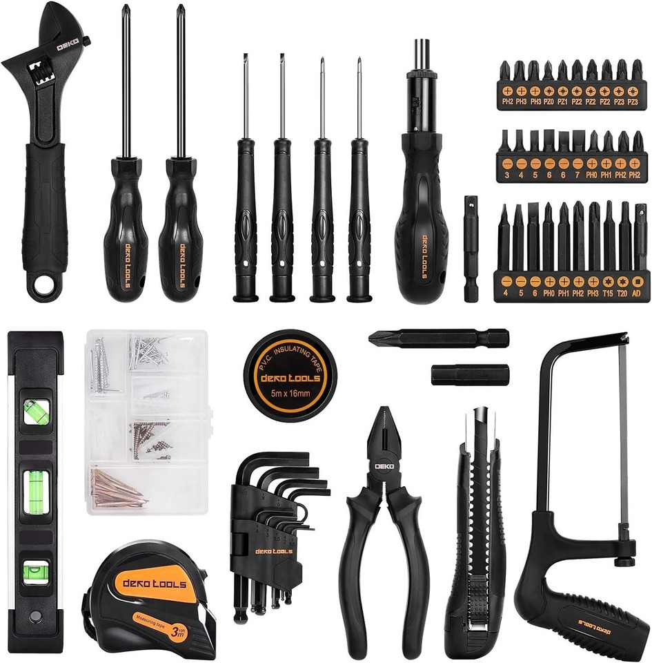218 PCS General Household Hand Tool Set with Plier, Screwdriver Set ...