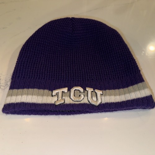 TCU Horned Frogs CFP Beanie Skull Cap OS And Reversible | eBay
