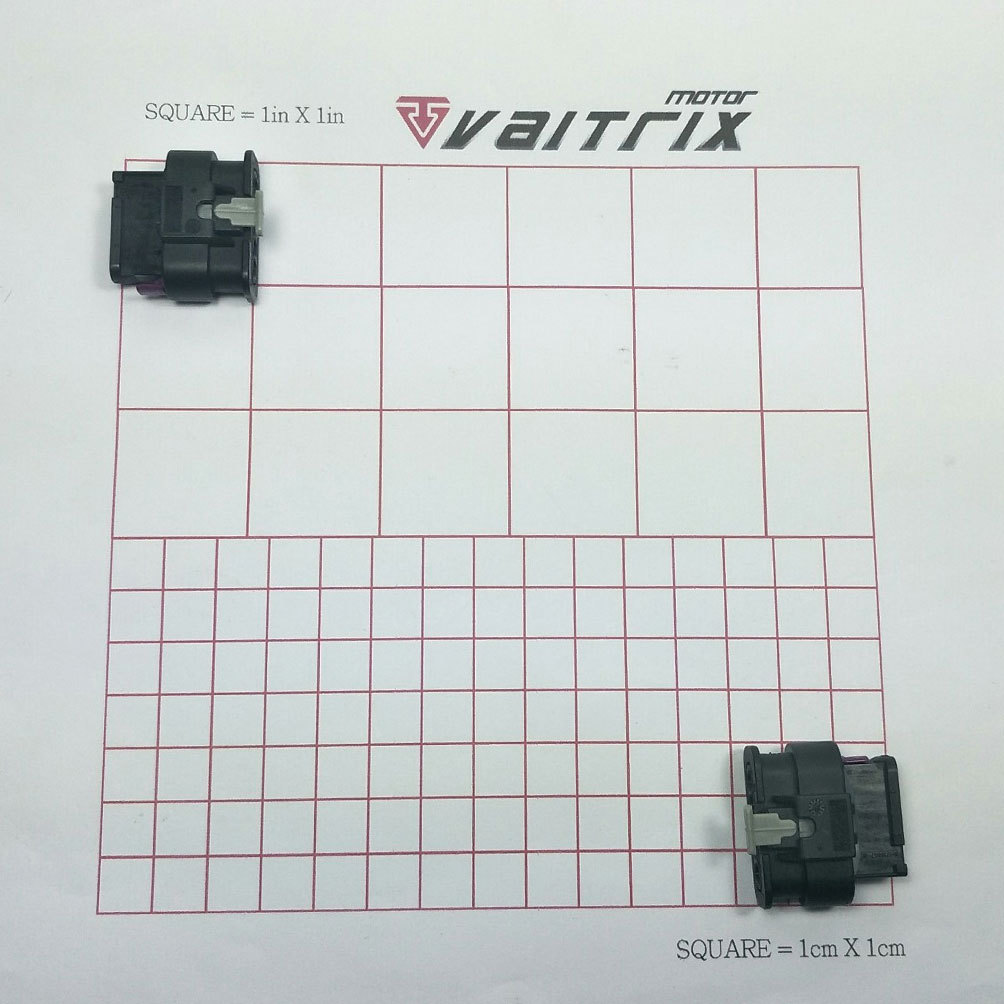 5way VW 4F0973705 4F0 973 705 Mass Air Flow Sensor MAF Connector | eBay