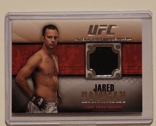 Jared Hamman 2011 Topps UFC Title Shot Shirt MMA Fighter Relic Trading ...