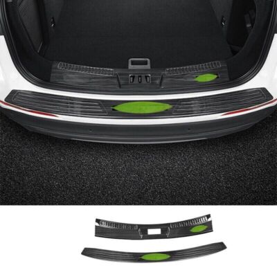 2Pcs Fits For Lincoln Aviator 2020-2024 Black Rear Bumper Protector ...