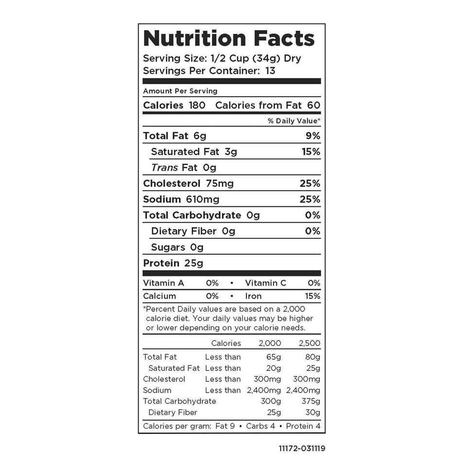 Augason Farms Freeze-Dried Beef Chunks No. 10 Can 16 Oz Gluten-Free All ...