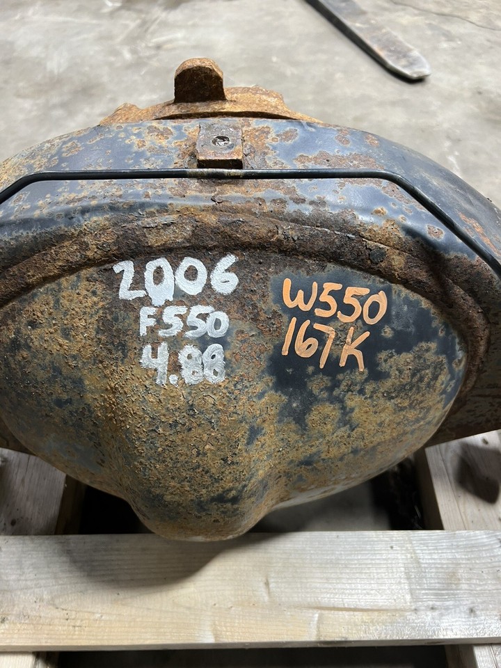 2006 Ford F550 Dually Rear Axle Assembly 10 Lug Spicer 130500 4.88 ...