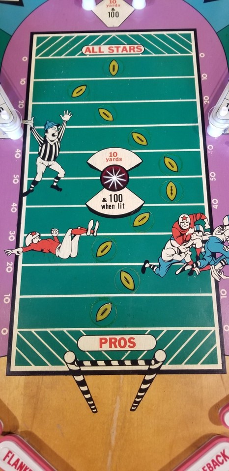 Pro-Football Pinball Machine (1973 Gottlieb) Completely Refurbished | eBay
