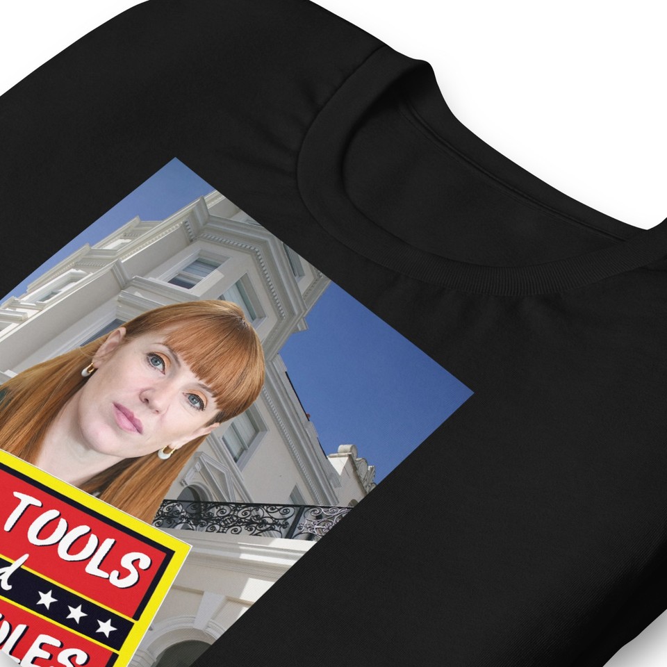 Angela Rayner Tax Dodging Funny Satire T Shirt Retro Comedy Parody ...
