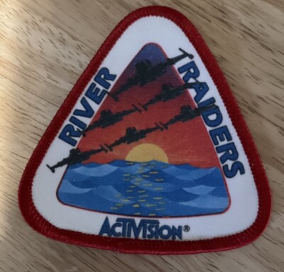 Atari Video Game 80's Activision Award Patch - River Raiders | eBay