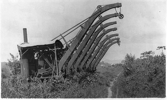French Panama Canal Construction